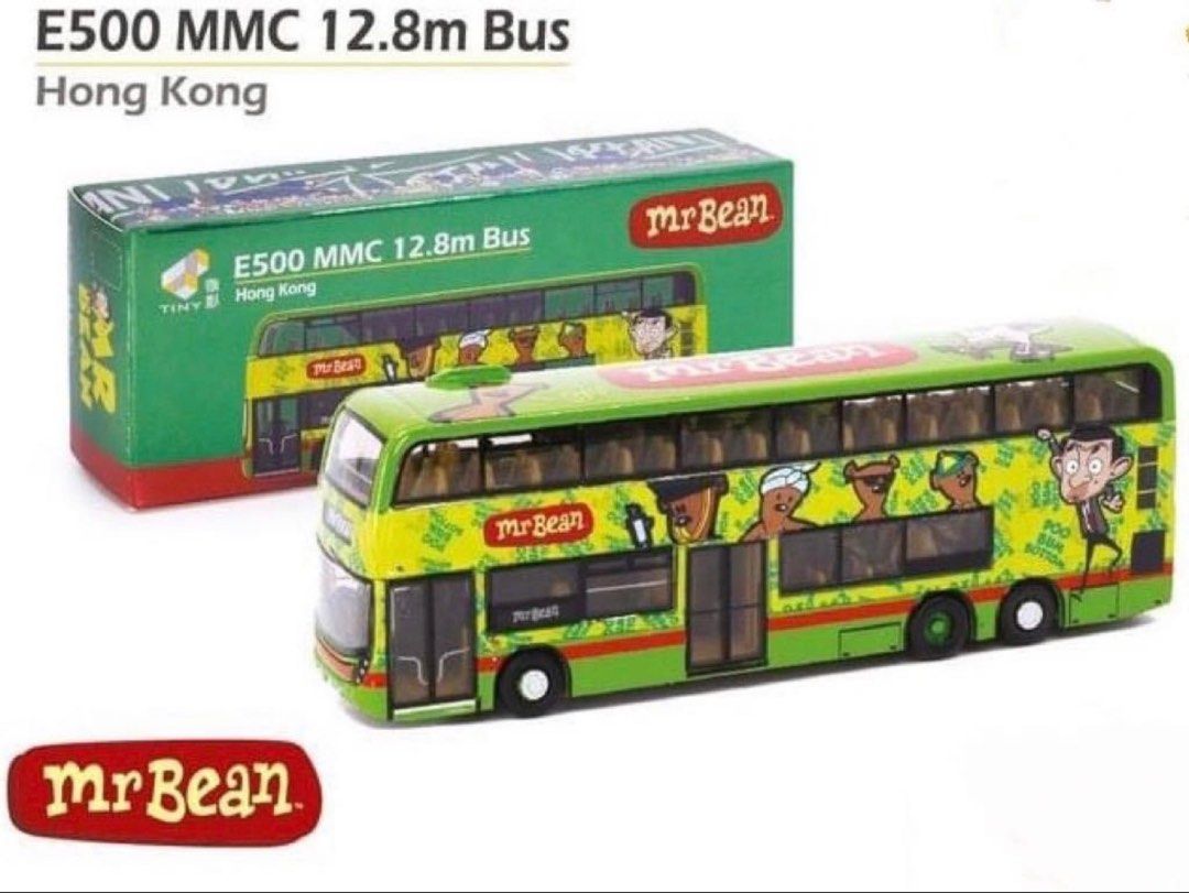*Special Edition* TINY Mr. Bean E500 MMC 12.8m Bus 1/110 1:110, Hobbies & Toys, Toys & Games on ...