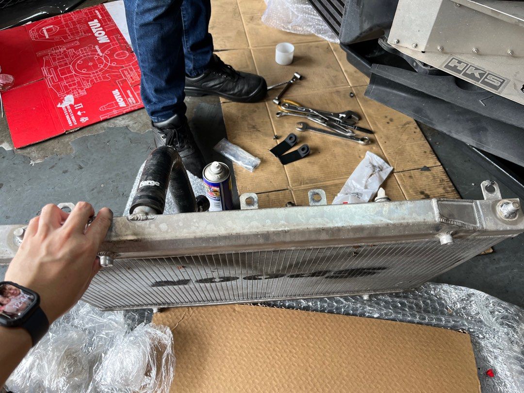 Spoon Radiator For Honda Civic fk8 Type R, Car Accessories, Accessories ...