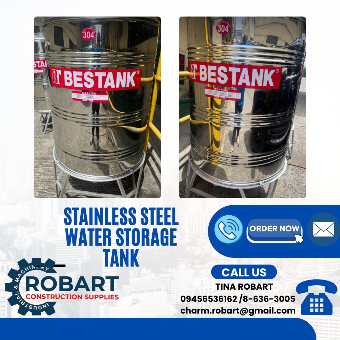 Stainless Steel Water Storage Tank, Commercial & Industrial ...