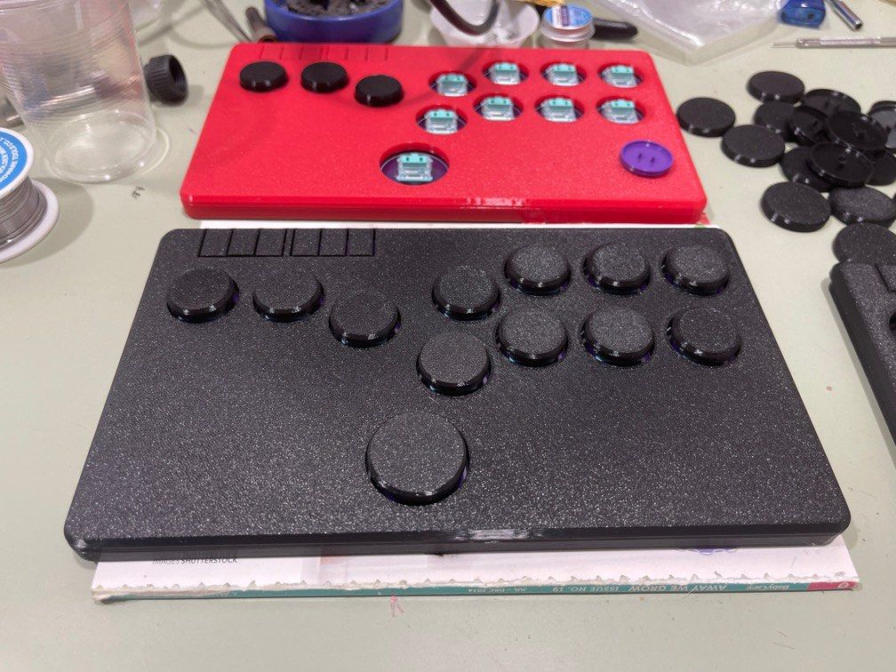 Stickless controller fightcake leverless joystick, Video Gaming, Gaming ...