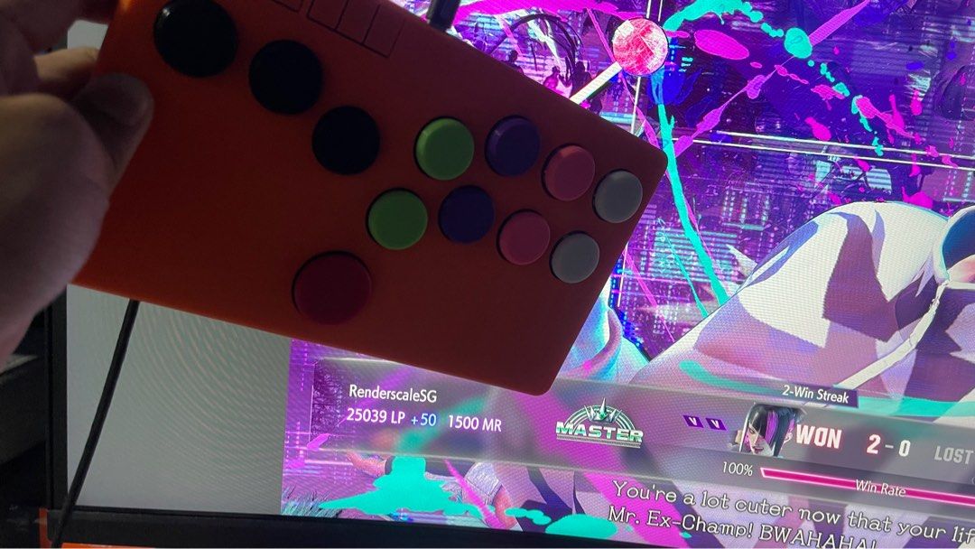 Stickless controller fightcake leverless joystick, Video Gaming, Gaming ...