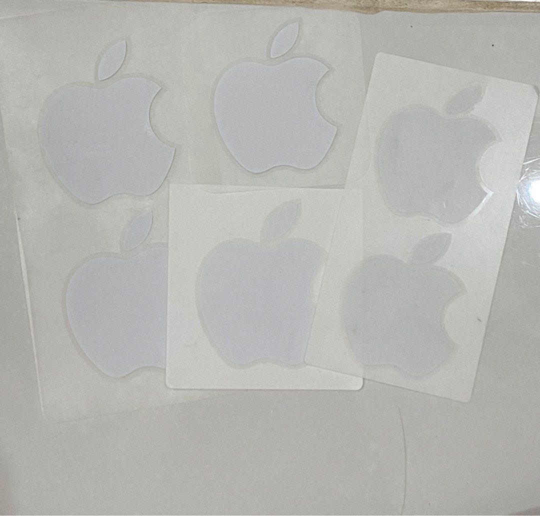 Stiker Apple original copotan dari iPhone, Telepon Seluler & Tablet ...