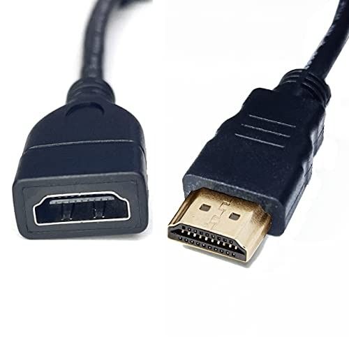 MYUANGO HDMI Male to Female Extender Cable Short HDMI Extender ...