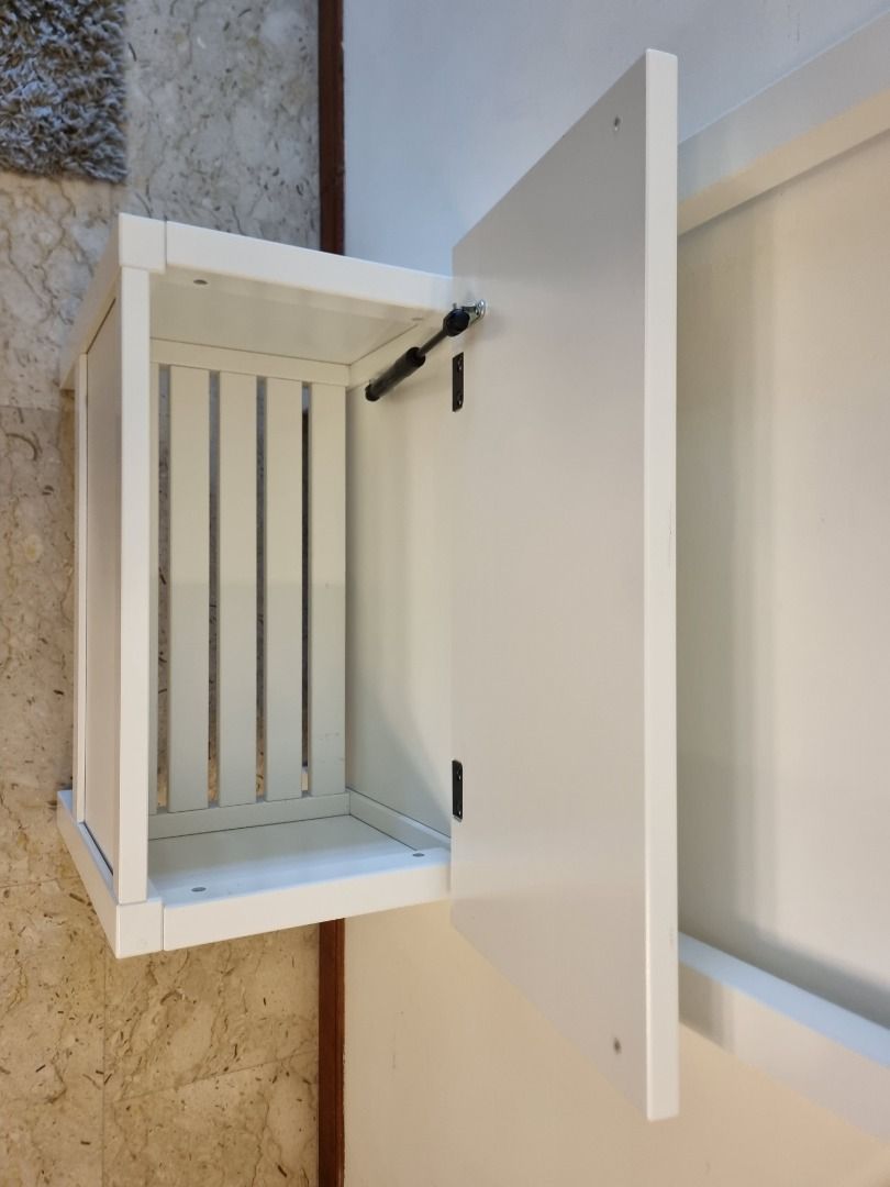MUST GO- Storage bench with towel rail - IKEA HEMNES, Furniture & Home ...