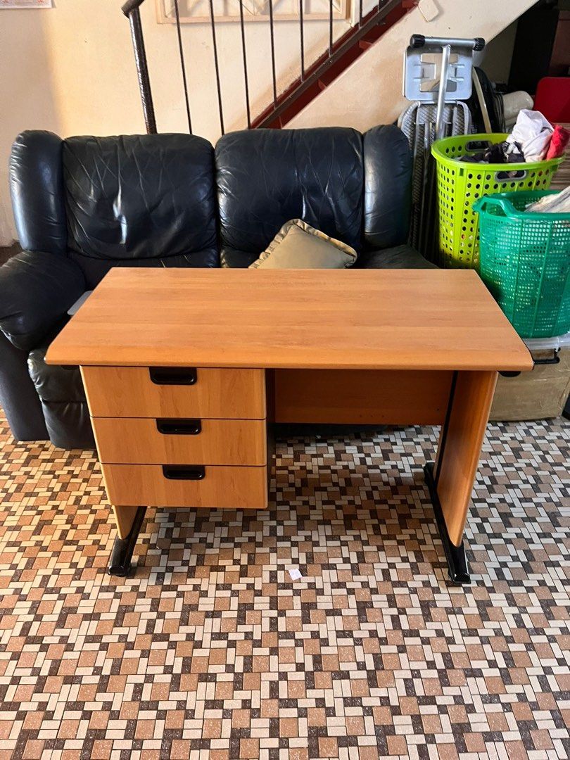 Sturdy Heavy study table, Furniture & Home Living, Furniture, Tables ...