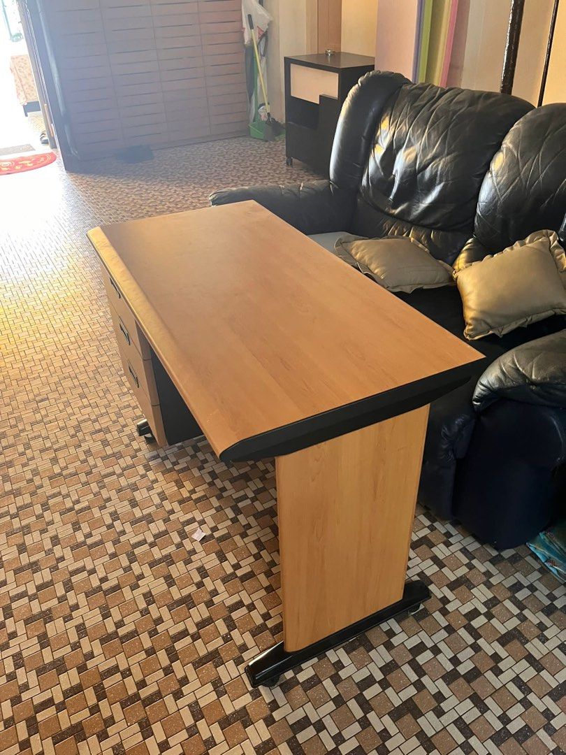 Sturdy Heavy study table, Furniture & Home Living, Furniture, Tables ...