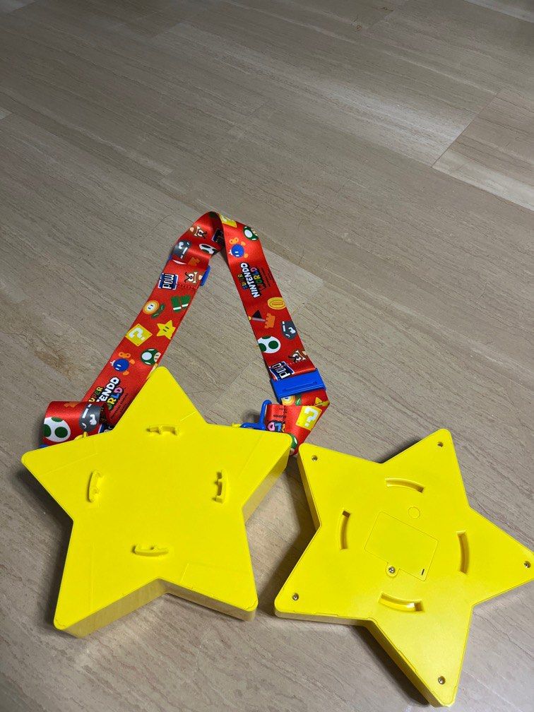 Super Nintendo World Mario Star Box with Strap, Hobbies & Toys, Toys ...