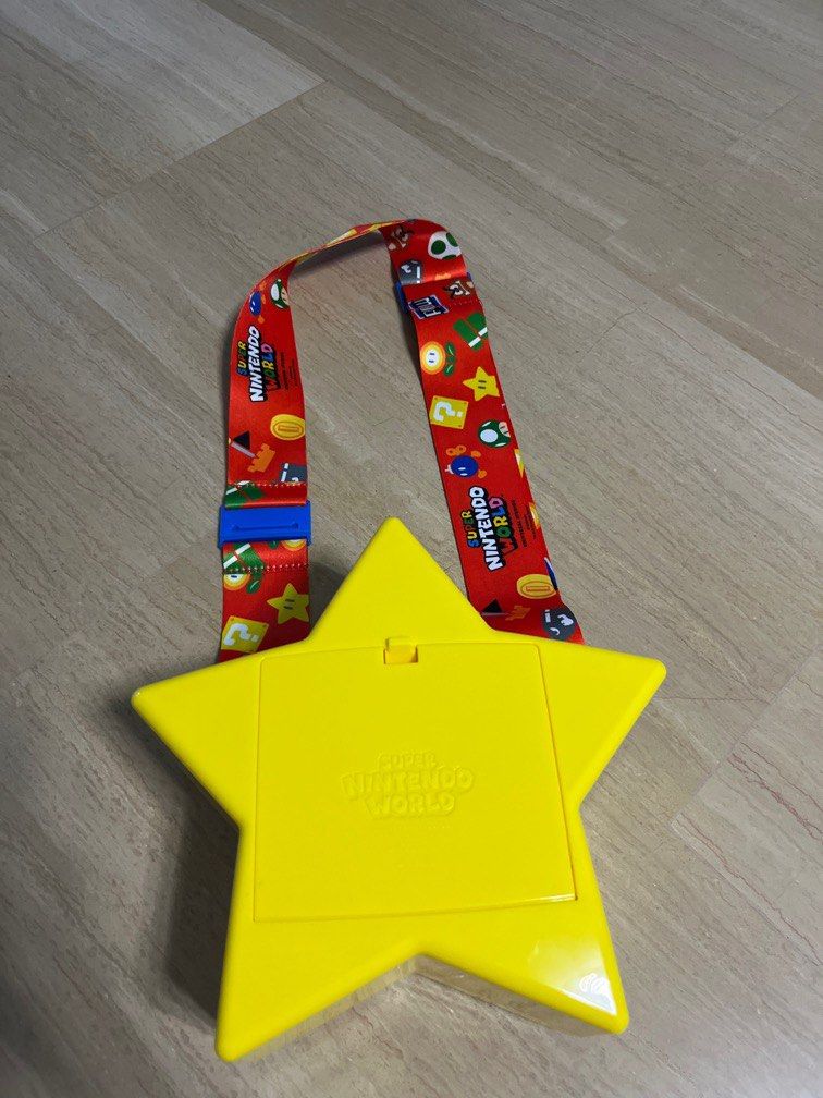 Super Nintendo World Mario Star Box with Strap, Hobbies & Toys, Toys ...