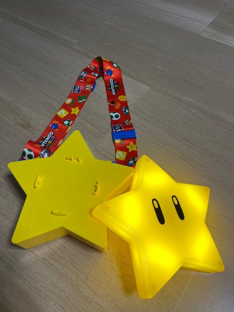 Super Nintendo World Mario Star Box with Strap, Hobbies & Toys, Toys ...