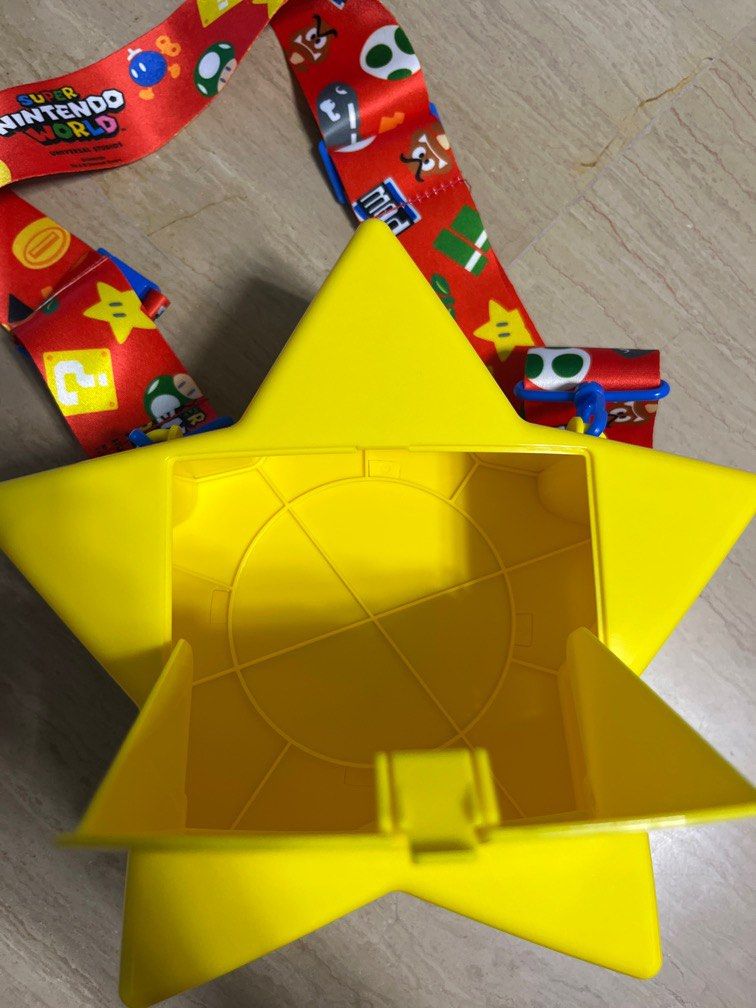 Super Nintendo World Mario Star Box with Strap, Hobbies & Toys, Toys ...