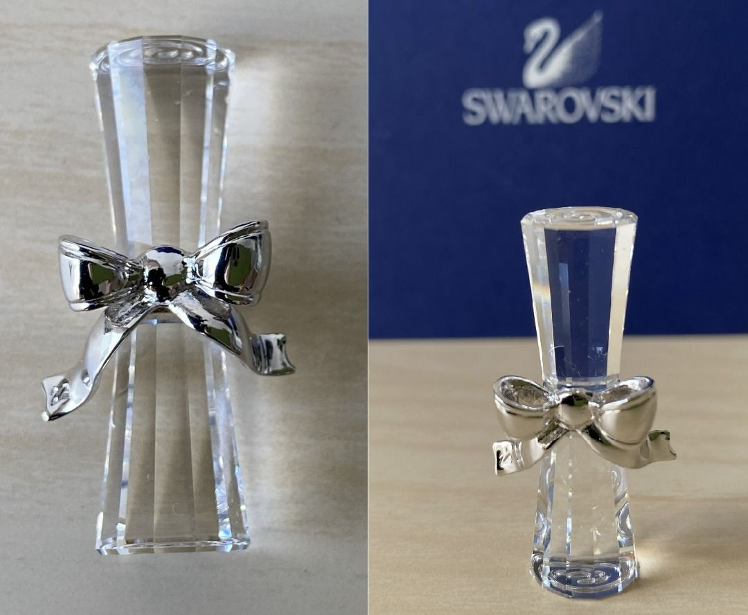 Swarovski Crystal Graduation figurine Set, Furniture & Home Living ...