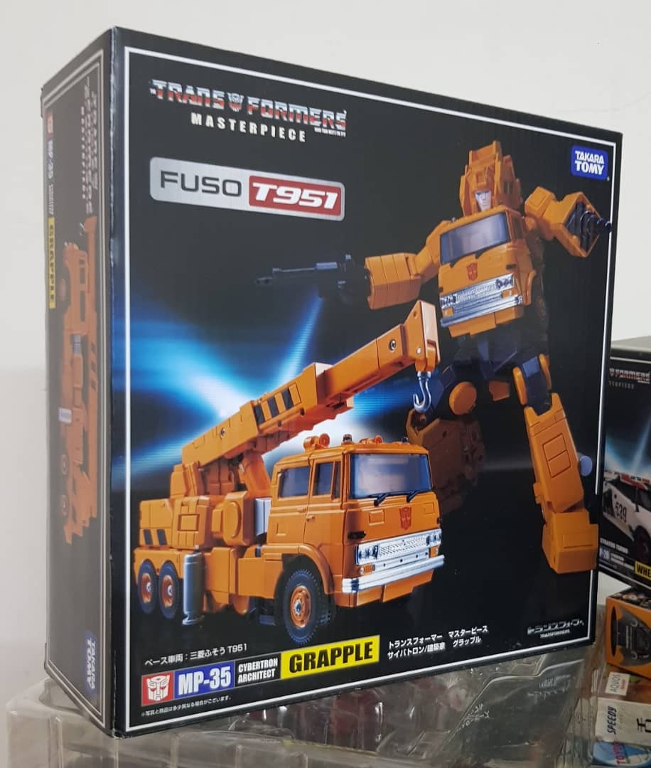 TakaraTomy Transformers Masterpiece MP-35 Grapple, Hobbies & Toys, Toys & Games on Carousell