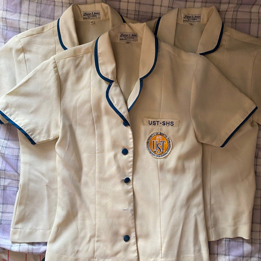 Take all UST SHS Uniform Blouse on Carousell