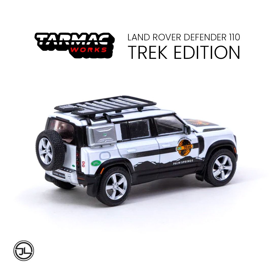 Tarmac Works Land Rover Defender 110 TREK Edition 1/64, Hobbies & Toys ...