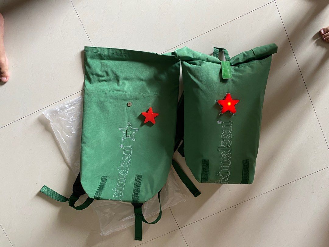 TAS BACKPACK COOLER BEER BY OFFICIAL HEINEKEN ORIGINAL, Barang Mewah ...