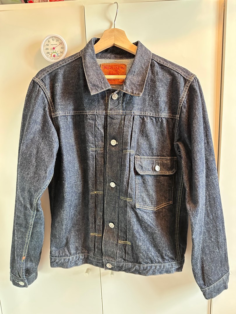 TCB Jean 30s denim jacket size 40 type I II mccoy, 男裝, 外套及戶外衣服 - Carousell