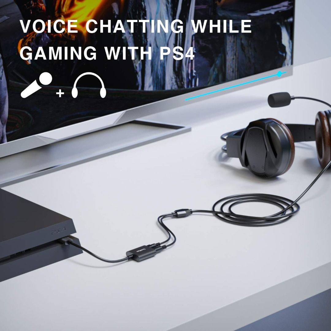 TechRise USB Audio Adapter External Stereo Sound Card with 3.5mm ...