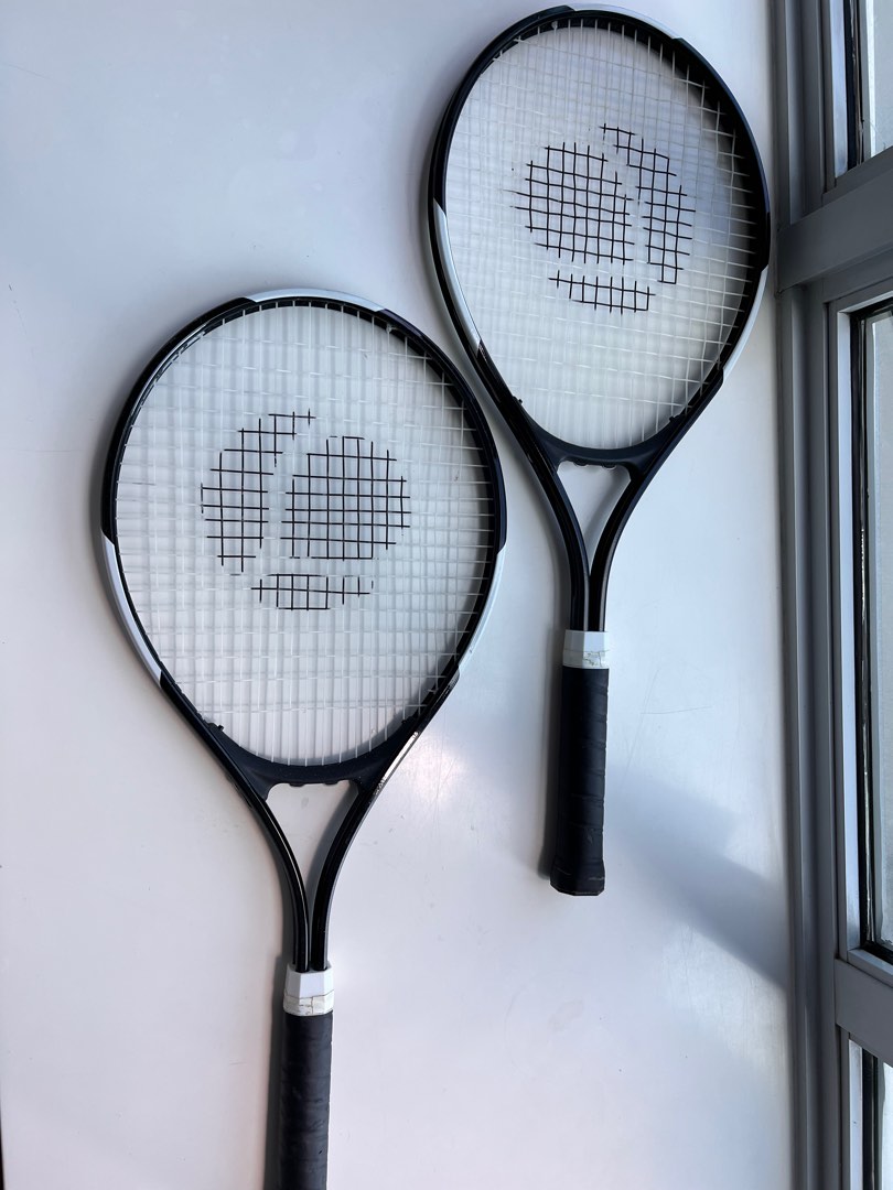 Tennis Racket x 2- Decathalon Artengo 100, Sports Equipment, Sports ...