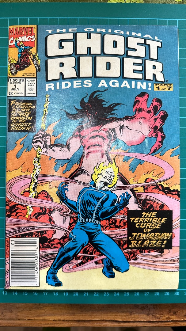 The Original Ghost Rider Rides Again #1-#7 1991, Hobbies & Toys ...