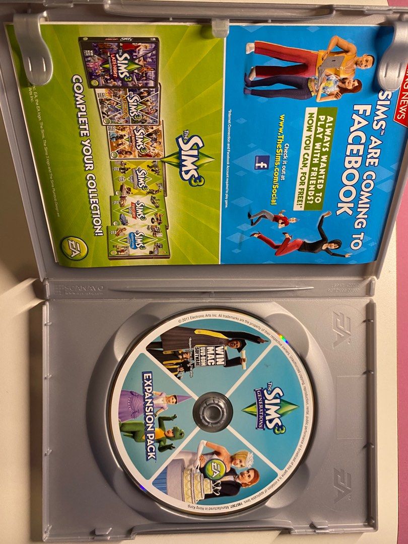 The Sims 3 Generations Expansion Pack PC/MAC, Video Gaming, Video Games ...
