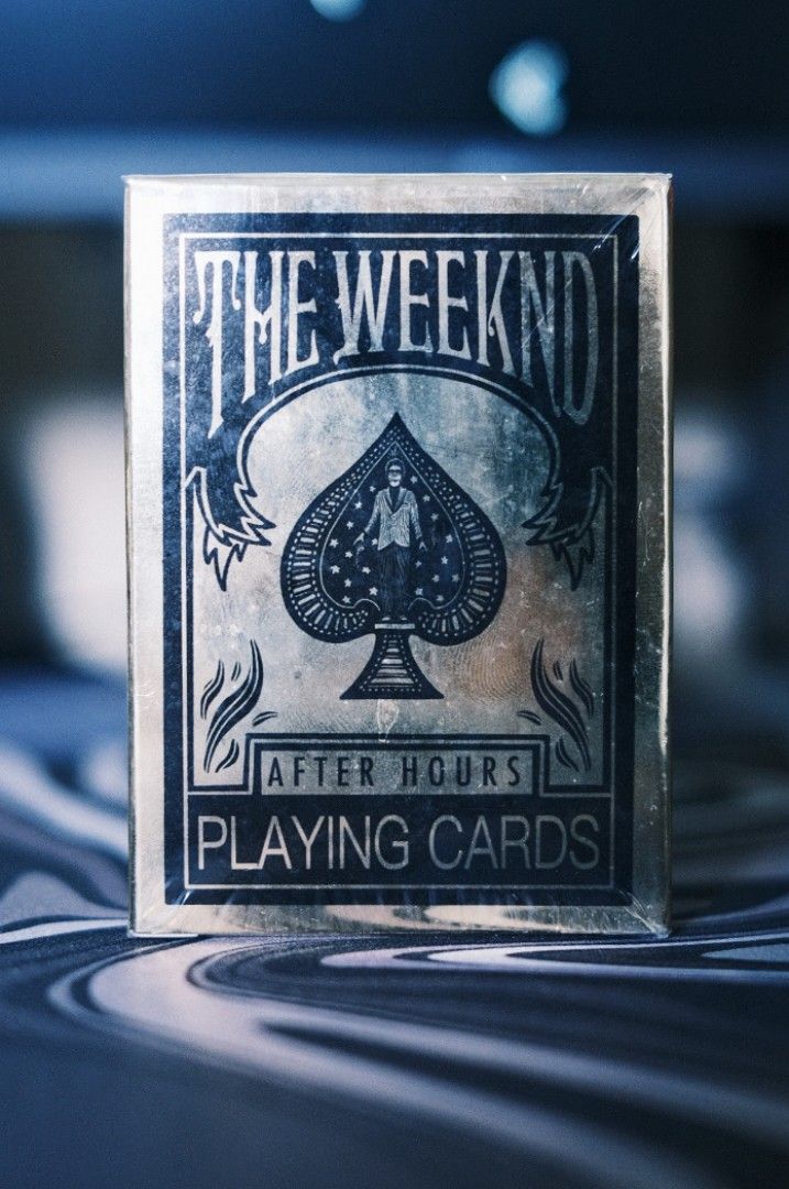 The Weeknd Playing Cards, Hobbies & Toys, Memorabilia & Collectibles ...
