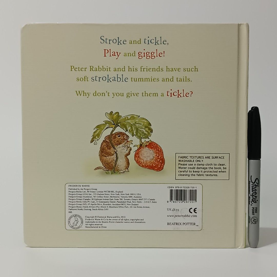 Tickle Tickle Peter! Touch and Feel Book on Carousell