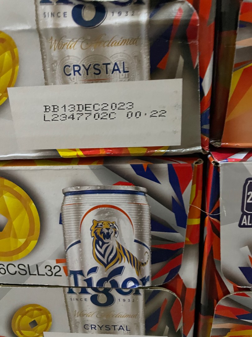Tiger crystal, Food & Drinks, Alcoholic Beverages on Carousell