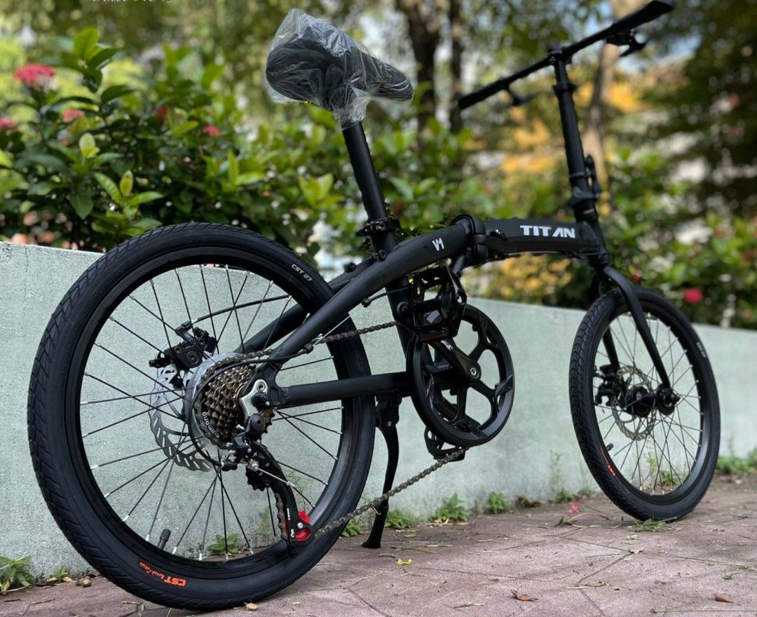 Titan V1 Foldable Bike, Sports Equipment, Bicycles & Parts, Bicycles on Carousell