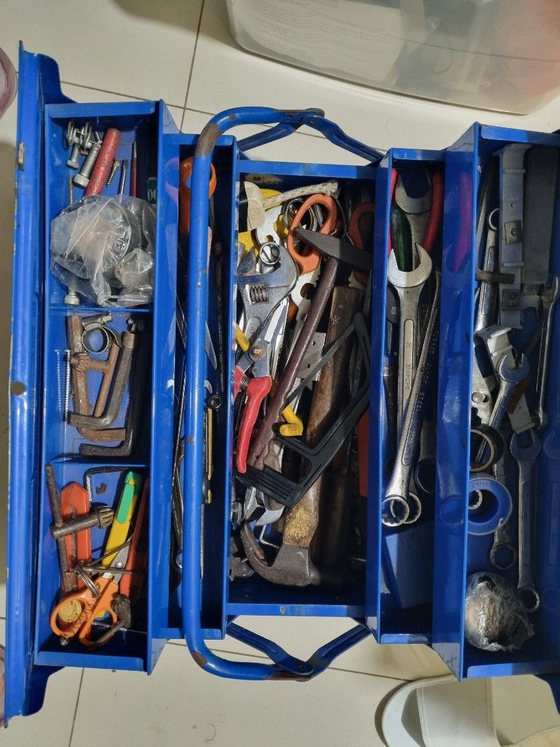 Tools n tool box, Furniture & Home Living, Home Improvement & Organisation, Home Improvement ...