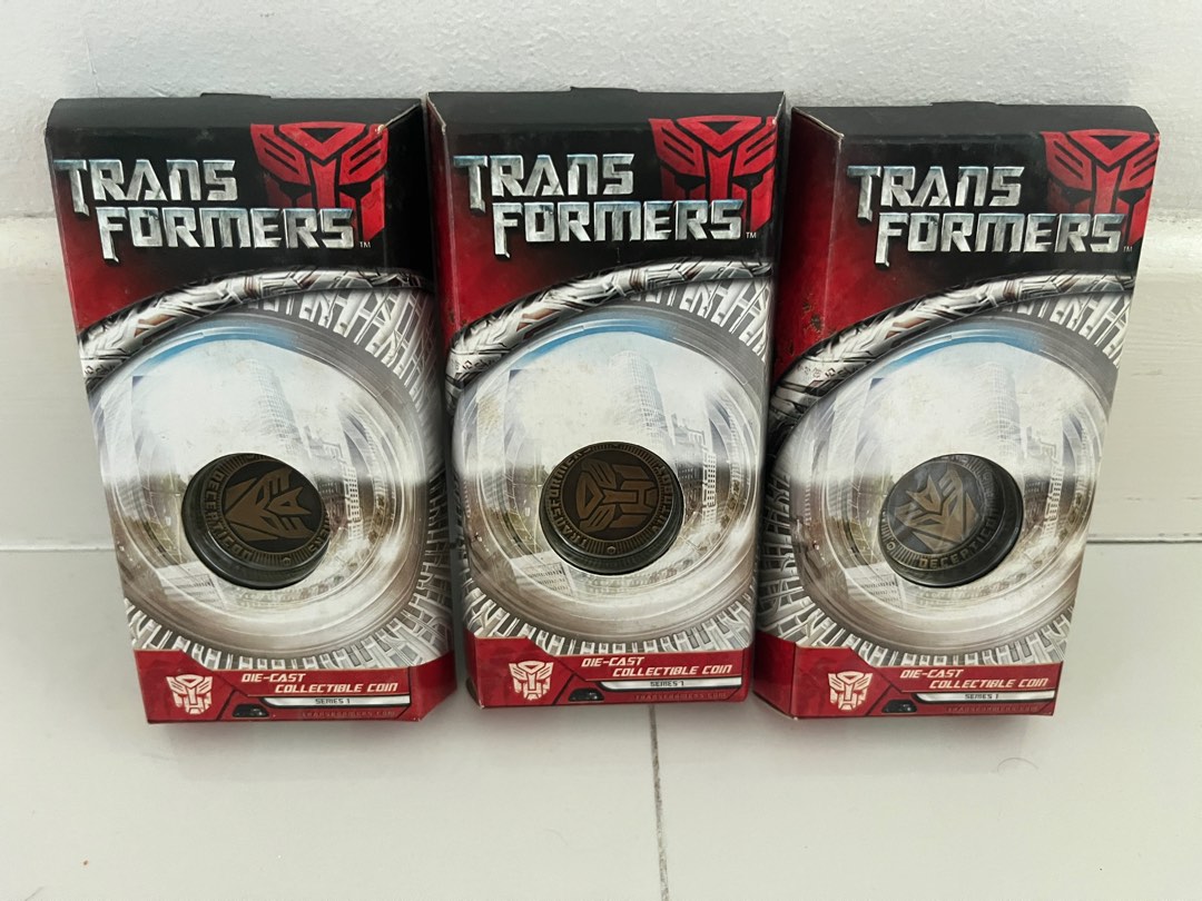 Transformer coin, Hobbies & Toys, Toys & Games on Carousell