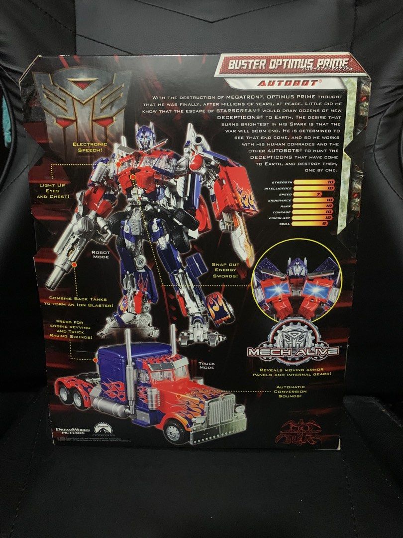 Transformers ROTF Takara Buster Optimus Prime, Hobbies & Toys, Toys ...