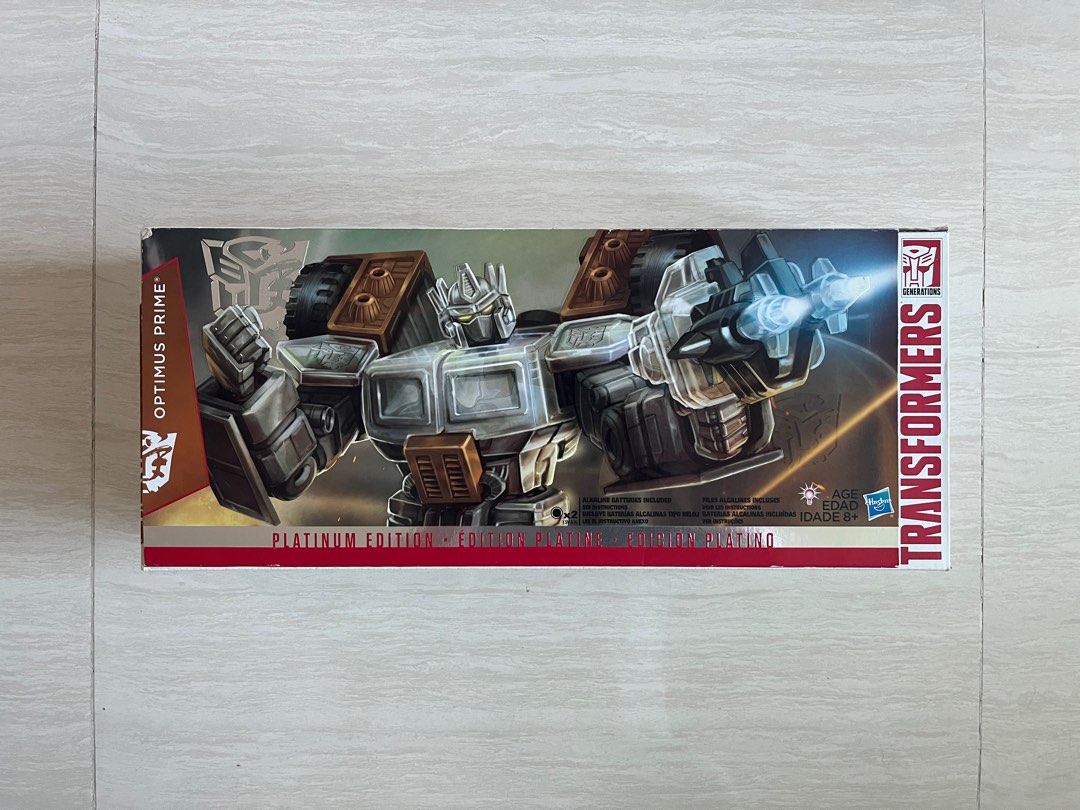 Transformers Year of the Goat Optimus Prime Platinum Edition, 興趣及遊戲, 玩具 ...