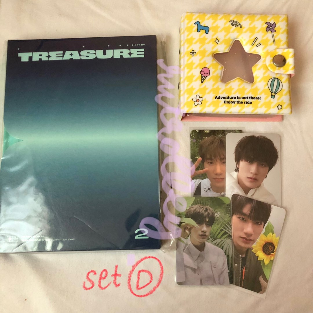 TREASURE TSS CH1 UNSEALED + TREASURE WORLD BINDER and PHOTOCARDS on ...
