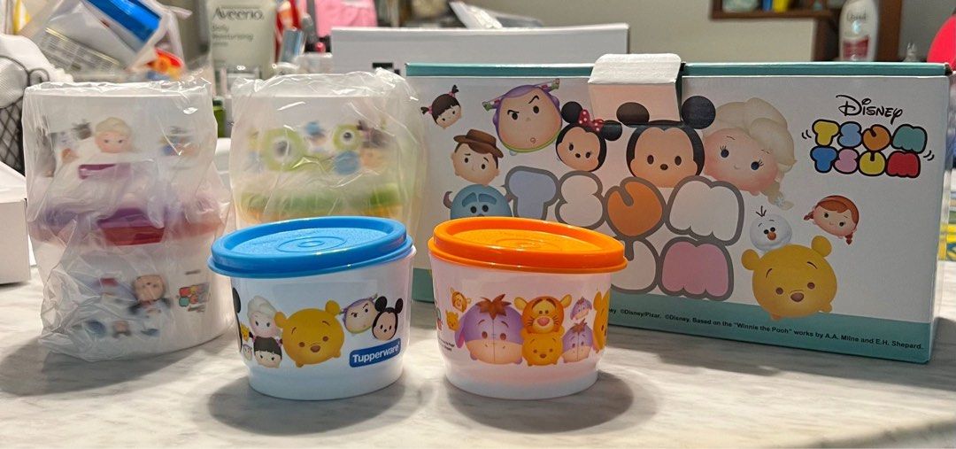 Tupperware Disney Tsum Tsum (Small Container), Furniture & Home Living ...