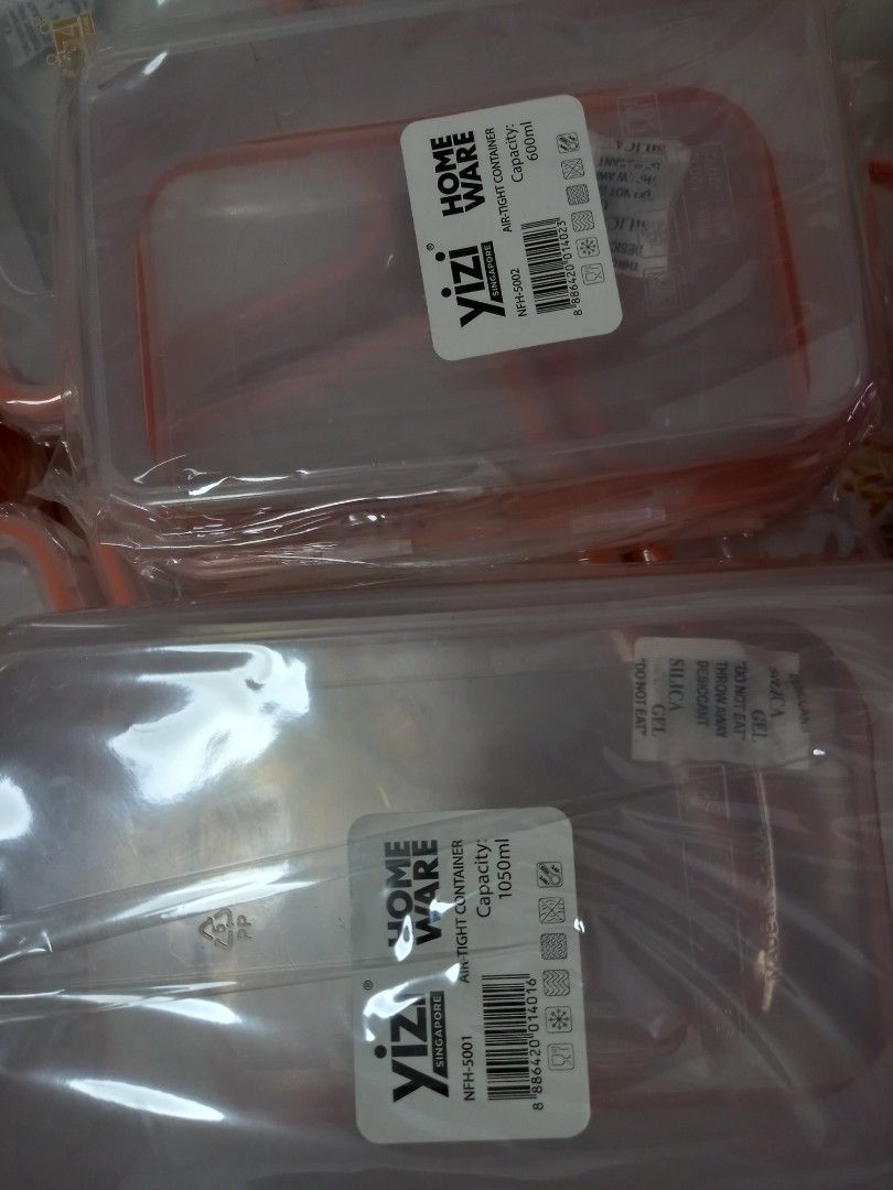 Tupperware like Plastic Tabao Dabao Air Tight Airtight Food Container ...