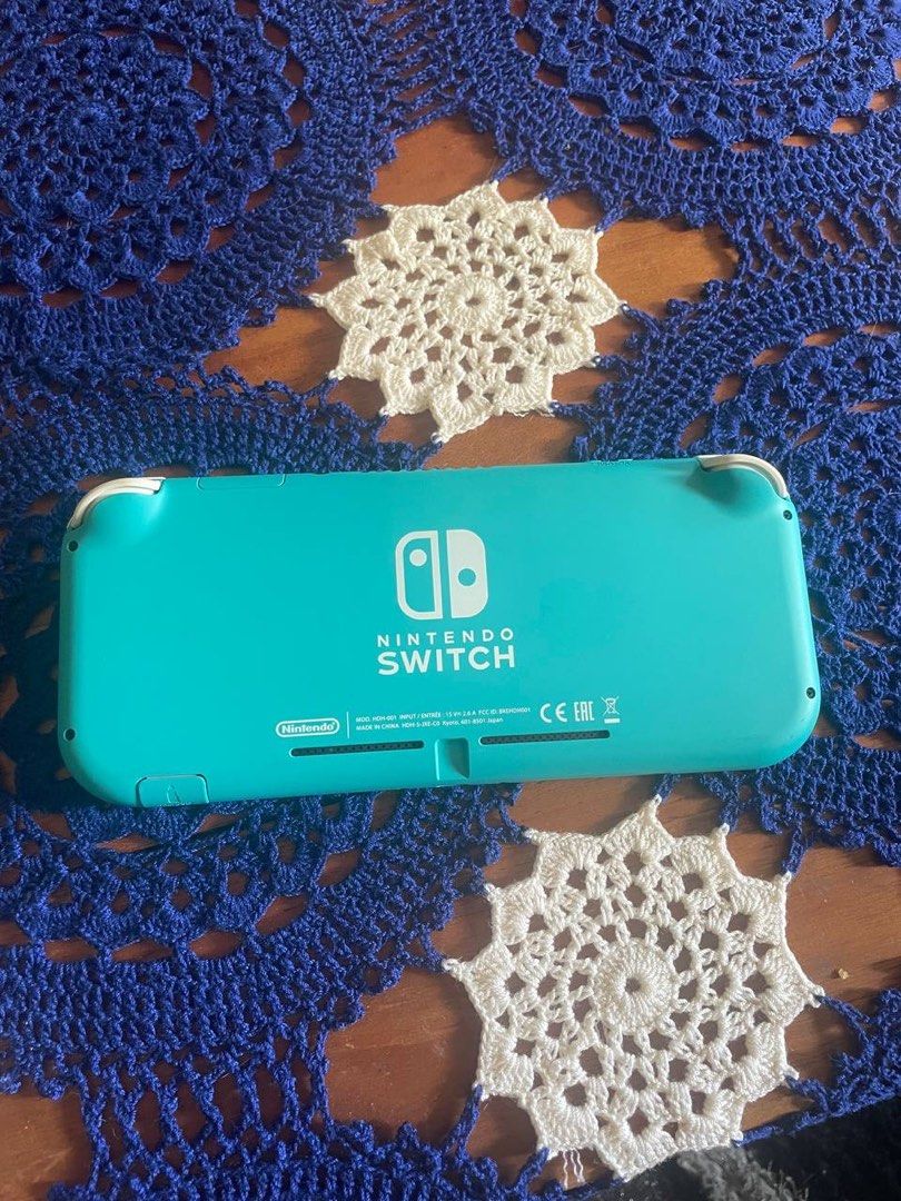 Turquoise Nintendo Switch Lite, Video Gaming, Video Game Consoles, Nintendo on Carousell