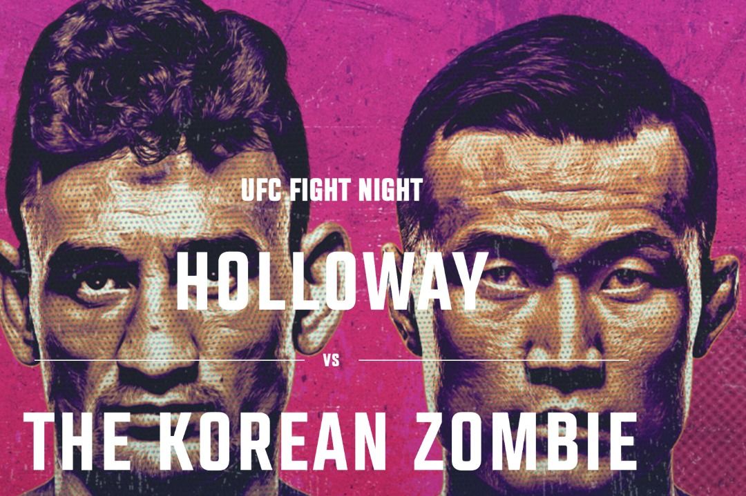 2 UFC Fight Night (Cat Rising Star Section A Row 4): Holloway vs The ...