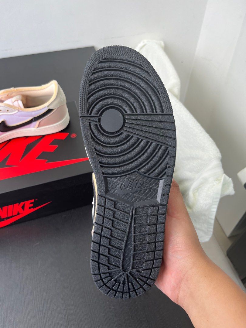 (UNDER RETAIL) Air Jordan 1 Retro Low OG EX Coconut Milk, Men's Fashion ...