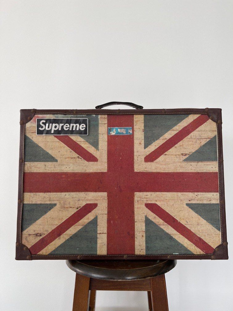 British Union Jack luggage wooden, Hobbies & Toys, Travel, Luggage on ...
