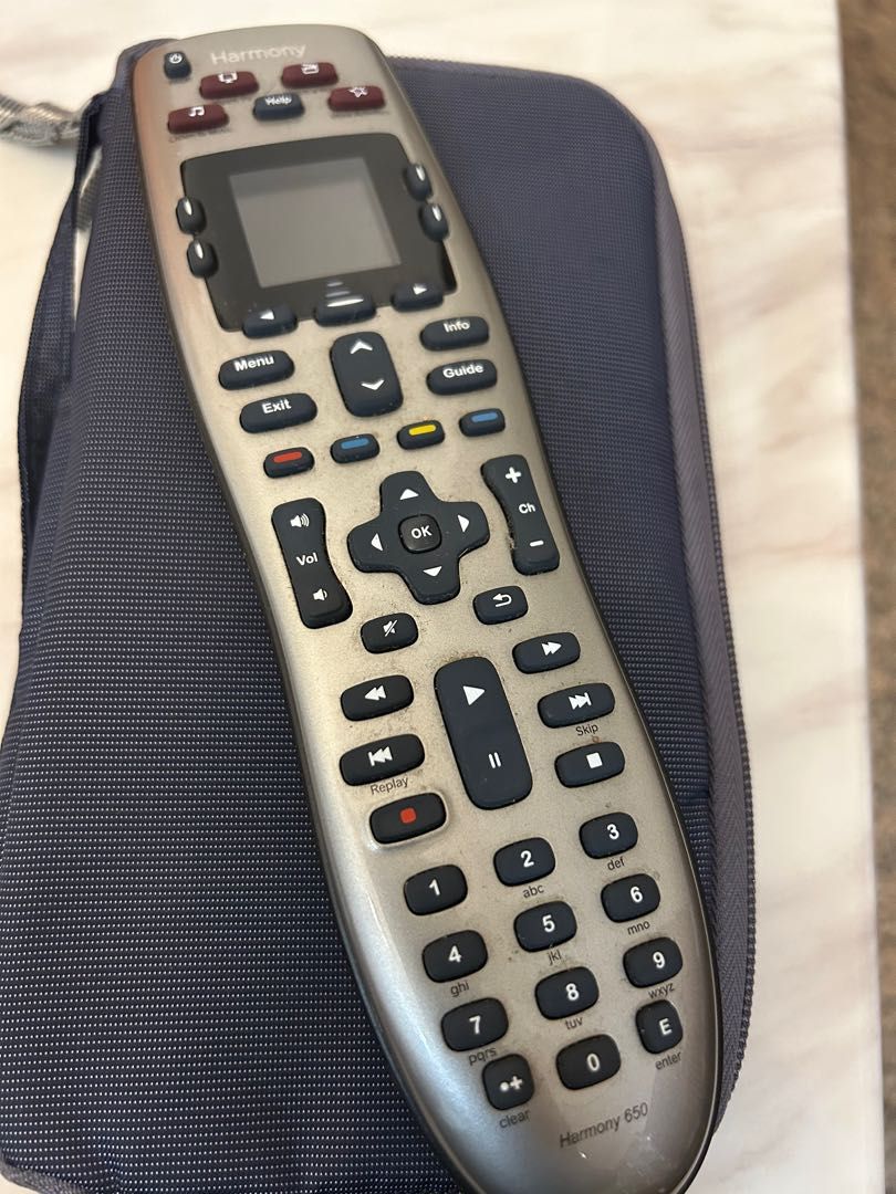 Universal Remote Harmony 650, TV & Home Appliances, TV & Entertainment ...
