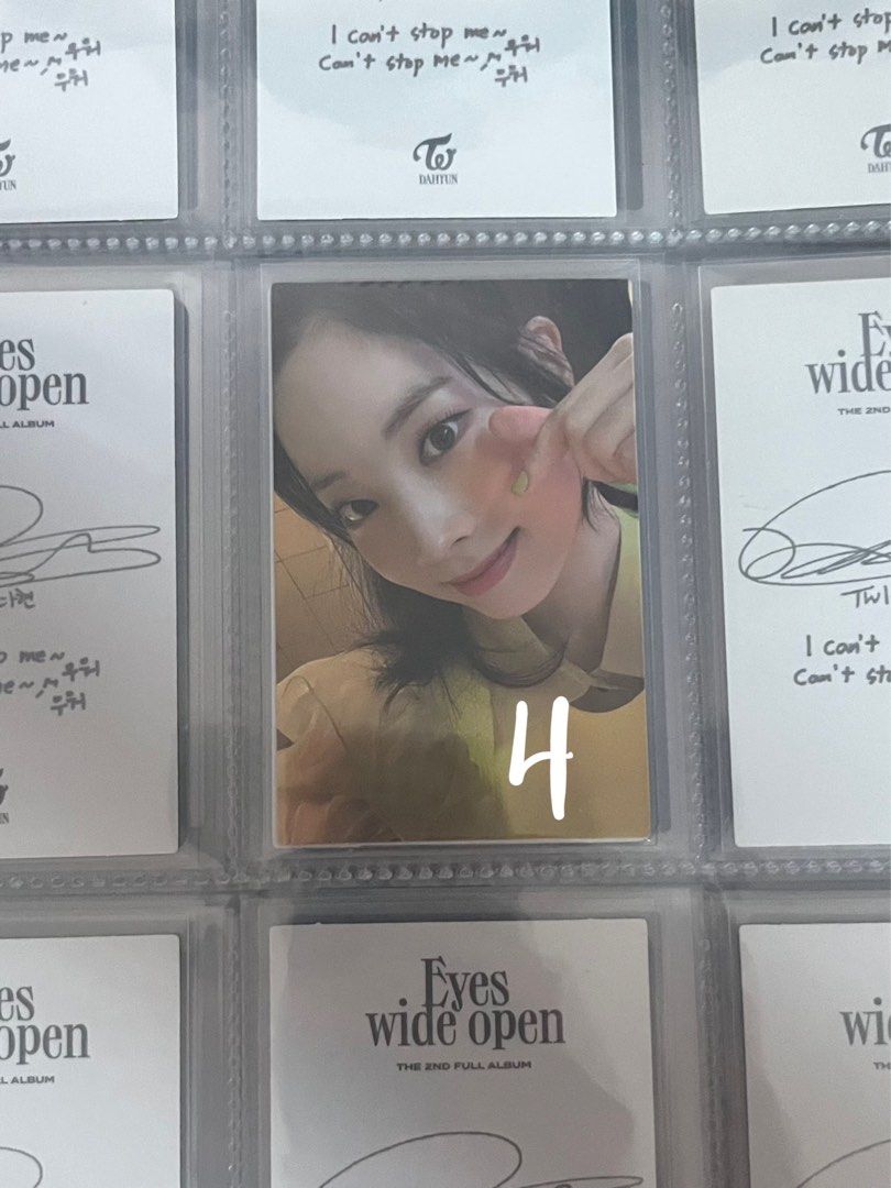 urgent wts twice dahyun pcs part 3 urgent clearance wts lfb kpop twice ...