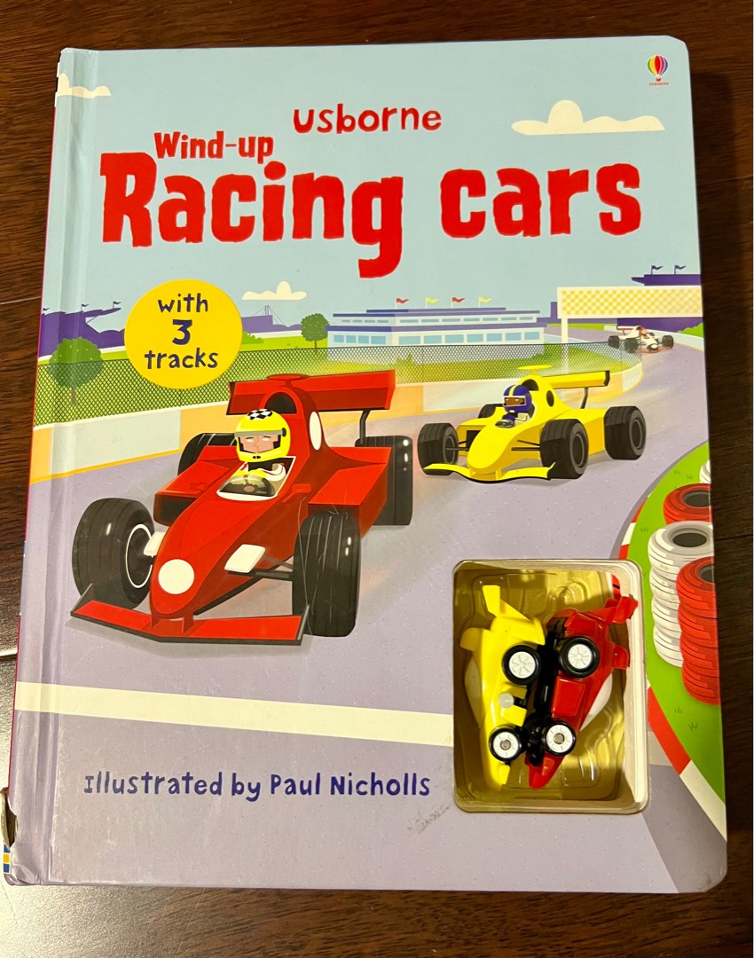 Usborne Wind-up Racing Cars, Hobbies & Toys, Books & Magazines ...