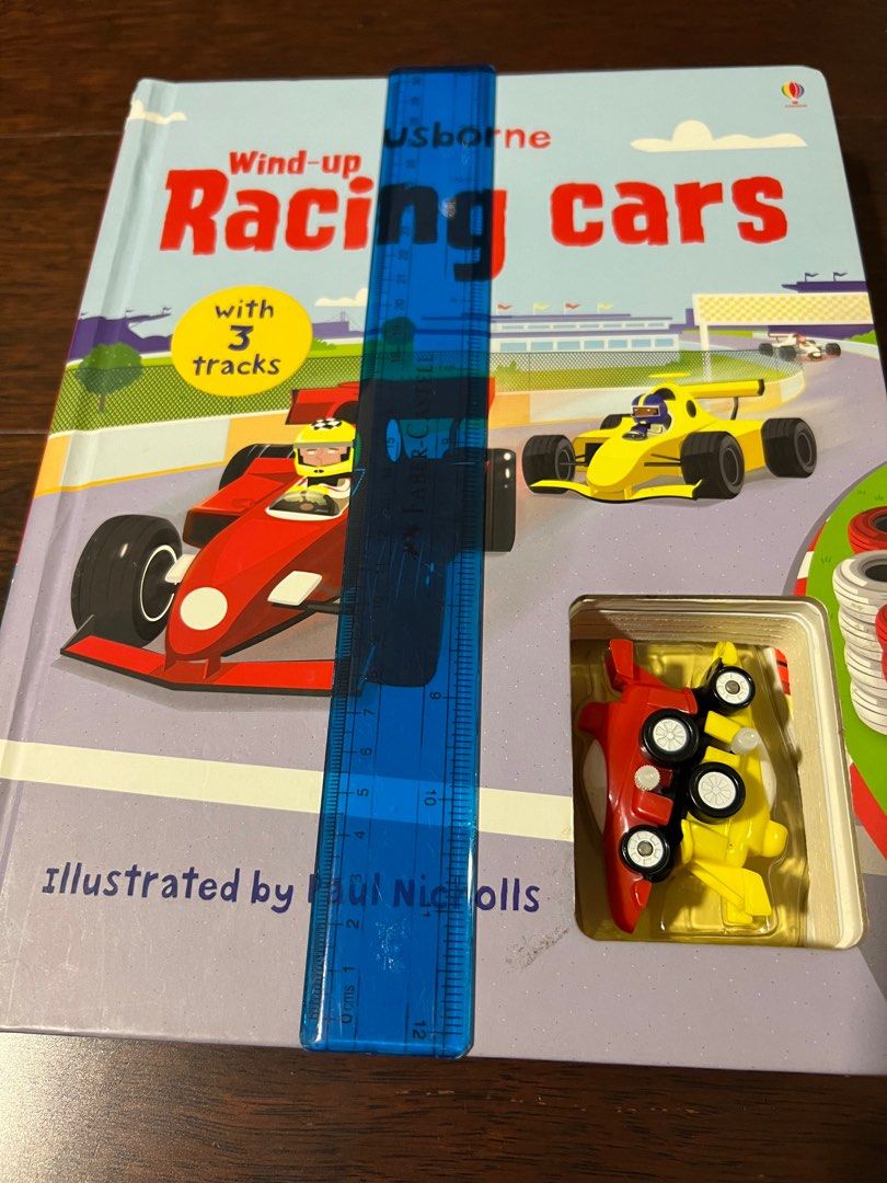 Usborne Wind-up Racing Cars on Carousell