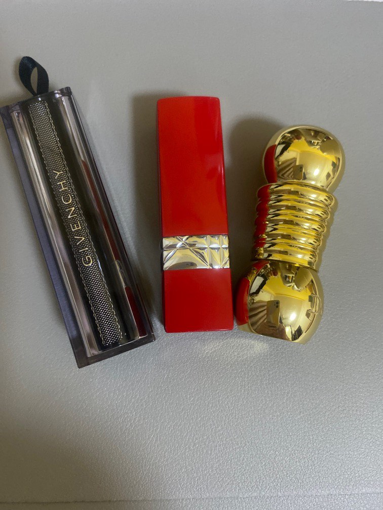 Used authentic dior/ givenchy lipsticks, Beauty & Personal Care, Face ...