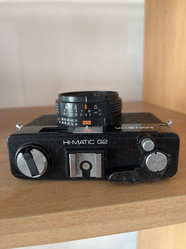 [Used] Minolta Hi-Matic G2, Photography, Cameras on Carousell