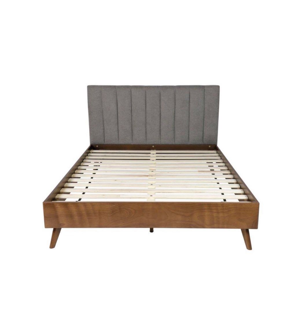 Valentino Queen Bed Frame, Furniture & Home Living, Furniture, Bed Frames & Mattresses on Carousell