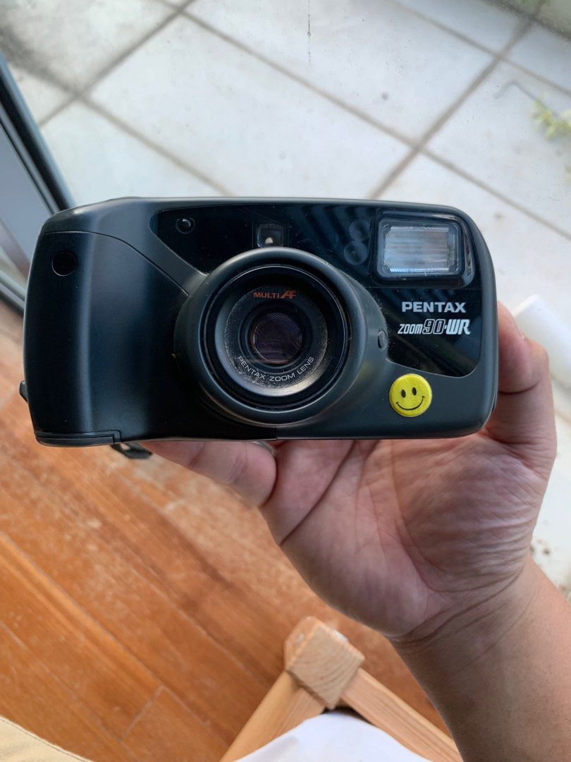 Vintage Analog Camera Pentax Zoom-90 WR, Photography, Cameras on Carousell