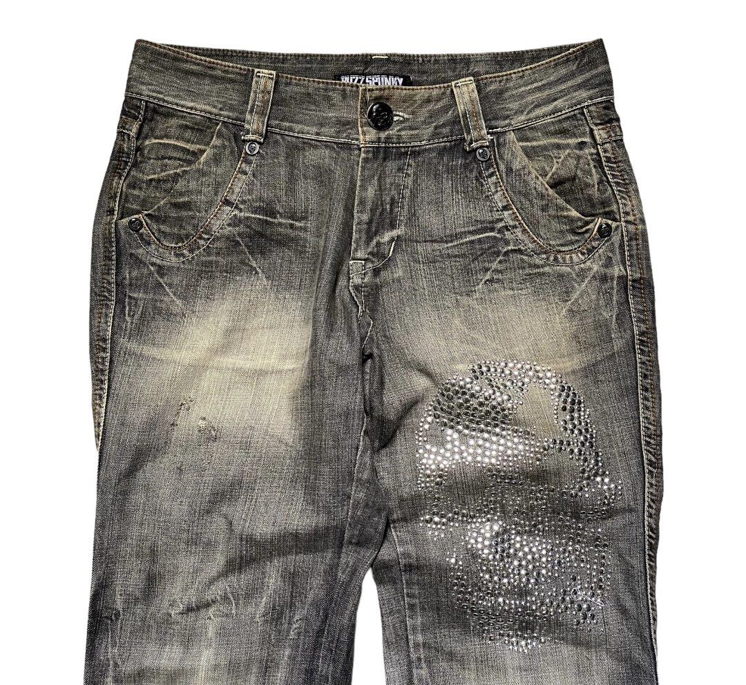 Vintage Buzz Spunky Bootcut Denim Washed Black Jeans Made In Korea ...