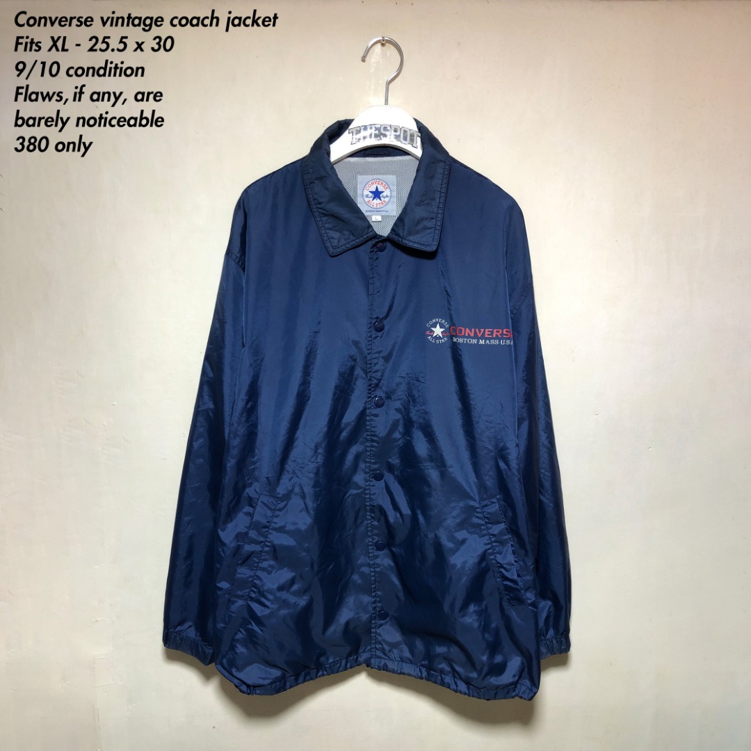 Vintage Converse coach jacket on Carousell