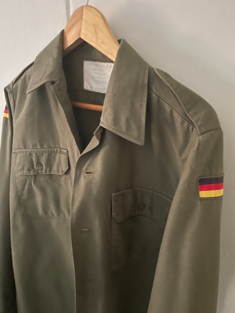 Vintage German Military Jacket, Men's Fashion, Coats, Jackets and ...